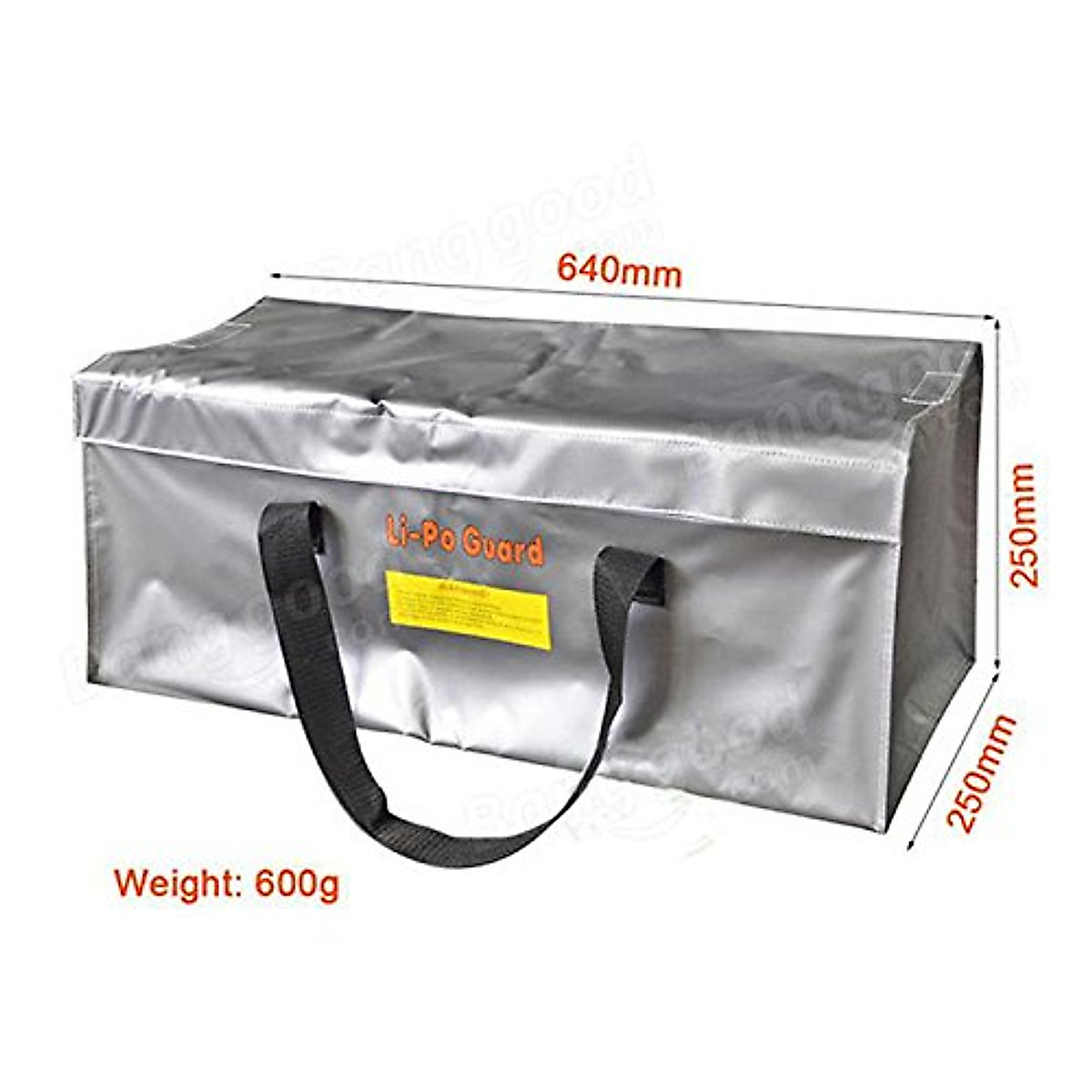 Quickbuying Extra Large 64x25x25CM Lipo Battery Safety Bag Explosion-Proof Guard Bag Charge Sack Battery Protection Bag for LiPo Battery
