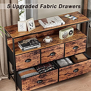 Furologee Entertainment Center with Bookshelves, TV Stand with Bookshelves,TV Entertainment Center with Bookshelves, Media Center with Bookshelves, Large Entertainment Center with Bookshelves