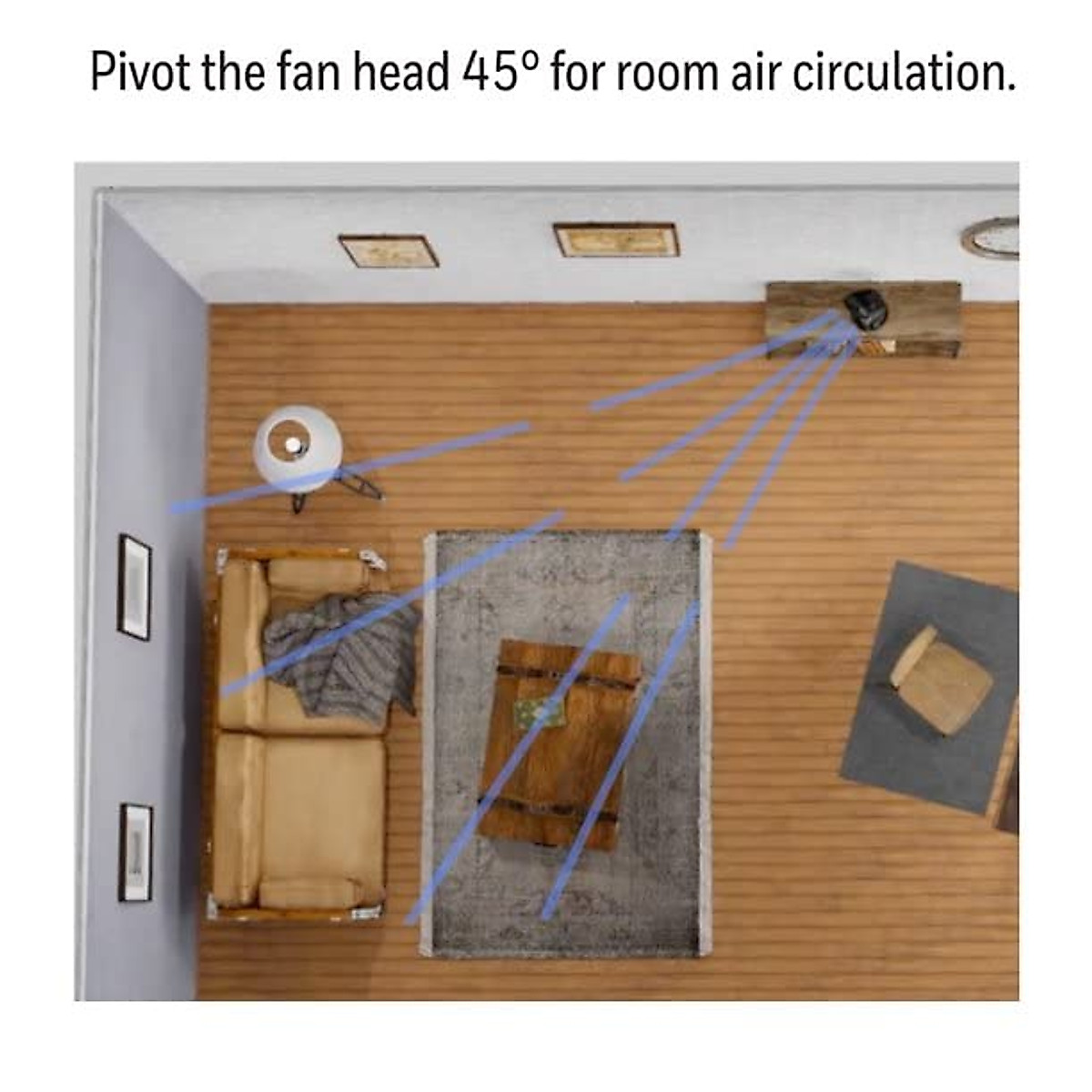 Honeywell TurboForce Power+ Oscillating Electric 10 inch Table Fan, Black, HPF860BWM