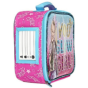 Jojo Siwa You Glow Girl Soft Kit Insulated Lunch Box Cooler