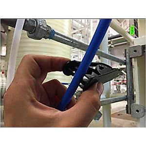 PureSec RO Tubing Cutter/Airline Cutter 3/8"&1/4" inch O.D. Plastic Hose/Pipe Cutter to Prevent Leakage