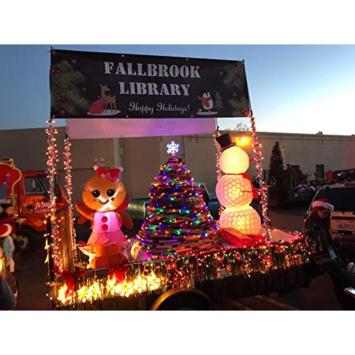 Blukey 10 Feet Long Roll Gold Foil Fringe Garland - Pack of 4 | Shiny Metallic Tassle Banner | Ideal for Parade Floats, Bridal Shower, Wedding, Birthday | Wall Hanging Fringe Garland Banner