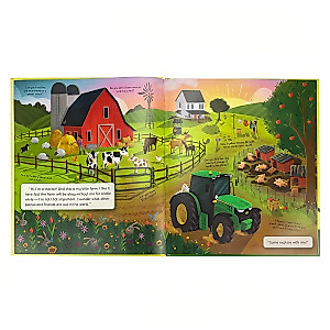 John Deere Kids Farm & Find - I Spy With My Little Eye Kids Search, Find, and Seek Activity Book, Ages 4-8