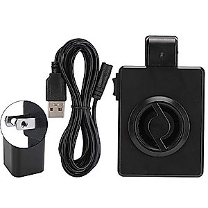 Aquarium Chiller, Power Saving Mute Cooling Fan SmallCrab Shape Fan Mini USB Fish Tank Coldwind Cooling Mounted Aquarium Fan(US Plug)