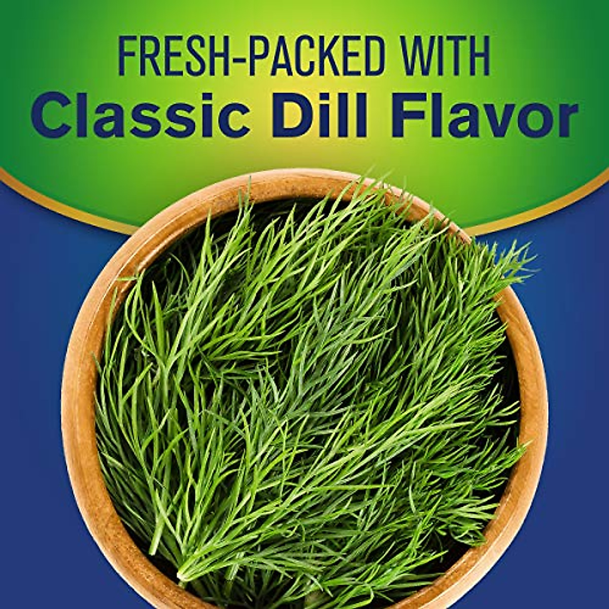 Vlasic Original Dill Whole Pickles, Keto Friendly, 6 - 46 FL OZ Jars