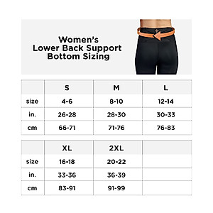 Tommie Copper Women’s Pro-Grade Lower Back Support Shorts I Breathable, Compression Support for Low Back Muscle Support - Black - X-Large