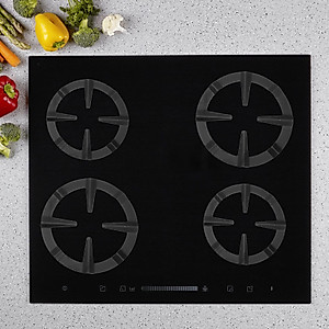 OSALADI Accessories Coffee Pot 4pcs Non Cast Iron Stove Trivets for Kitchen Wok Support Ring Cooktop Range Pan Holder Stand Stove Rack Pot Holder for Stove Metal