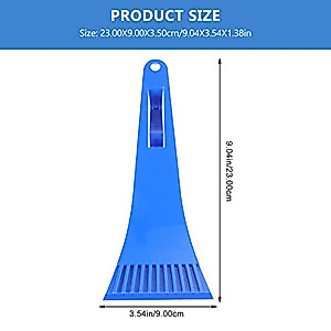 DECHOUS Car Scrapper Car Scraper 3pcs Snow Plow Shovel Garden Shovel Small Shovel Ice Scrapers Refrigerator Car Snow Shovel Ice Shovel Snow Remover Cleaning Tools Ice Scoop Car Scraper