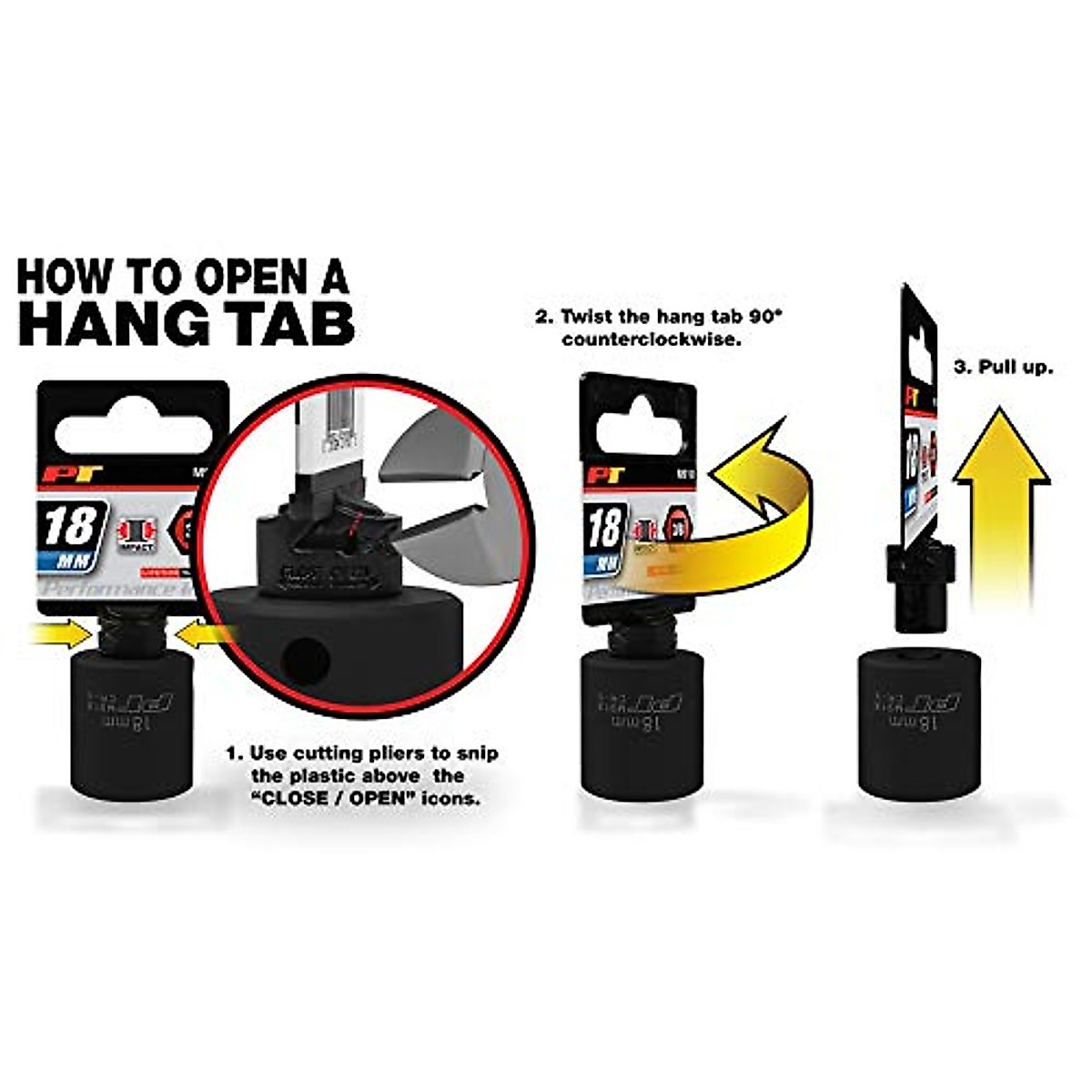 Performance Tool W38877 3/8-Inch Drive Hex Bit Socket, 3/16