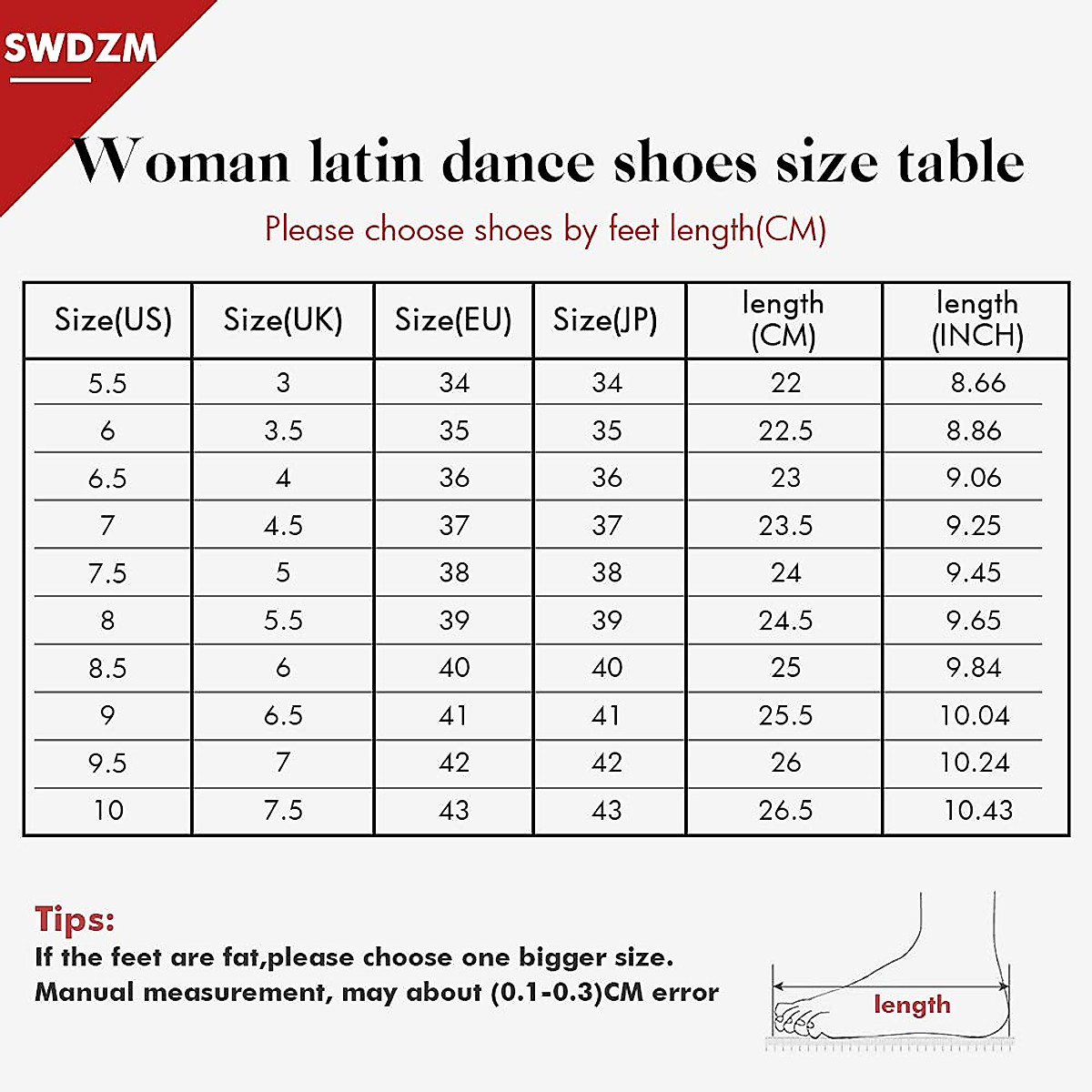 SWDZM Women's Latin Ballroom Dance Shoes Salsa Waltz Performance Practice Dance Shoes,LP1213-DB-Beige 9.5 US