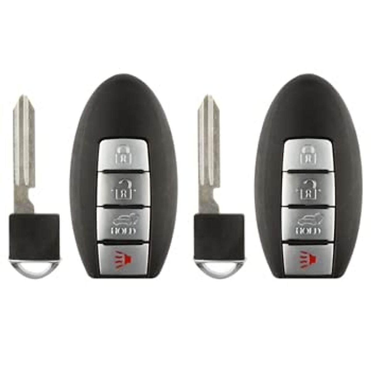 2 New Keyless Entry Remote Smart Key Fob for 2014-2017 Nissan Rogue (KR5S180144106)