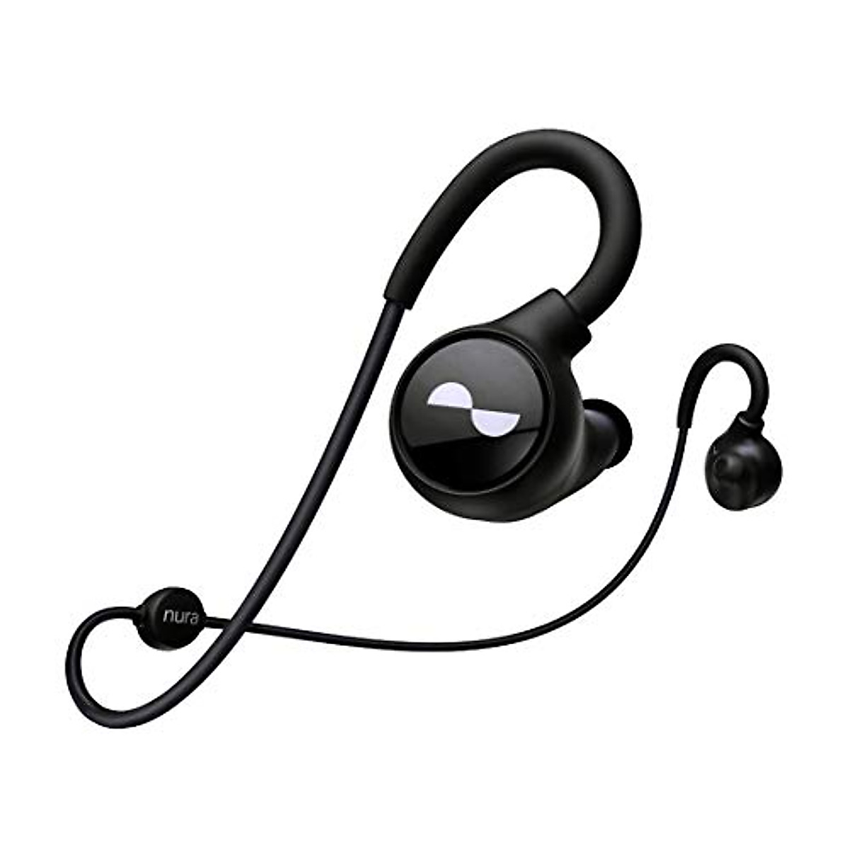 NuraLoop Earbuds Wireless Bluetooth 5.0 - Personalized Sound Profile, Active Noise Cancelling Headphones, Social Mode, 16 Hours Battery (2 Hours to Charge to 100%)
