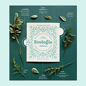 Ecologie by Danica Flowers of Month Swedish Dishcloths, Set of 3