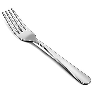 Bestdin Dinner Forks, Silverware Forks Set of 12, Food Grade Stainless Steel Flatware Table Forks Sets, Mirror-Polished & Dishwasher Safe, Use for Home Kitchen, Party or Restaurant