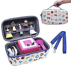LTGEM EVA Hard Case for Toniebox Audio Player Starter Set and Tonies Figurine - Protective Carrying Storage Bag (Sale Case Only)