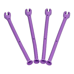 4Pcs Silicone Stemware Saver, Flexible Stemware Holder Dishwasher Wine Glass Protector Tether Silicone Dishwasher Attachment for Home Bar Use