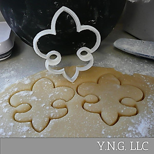SCOUTS FLEUR DE LIS SHAPE COOKIE CUTTER MADE IN USA PR473