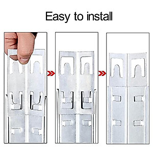 5 Tier Boltless Garage Shelving Adjustable Heavy Duty Shelves Workshop Storage Racking Shelves Organization for Bookcase,Display Cabinet, 875kg Loading Capacity, Black (180x90x40cm),1Pack