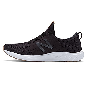 New Balance Women's WSPTLB1 Running Shoe Black/White 8 B