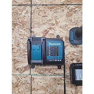 Commander Tool & Garage Organization, Makita Charger Wall Mount for DC18RC, DC18RD, DC18RA, DC18RF, DC18SC, DCB18SD, DC18SF Chargers, Wall Mount Battery Charger Holder (Single, Double, 4-Port Charger)