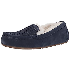 Koolaburra by UGG Women's Lezly PERF Slipper, Insignia Blue, 6
