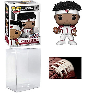 Pop NFL: Kyler Murray Arizona Pop # 133 Vinyl Figure (Bundled with EcoTek Pop Box Protector Case)