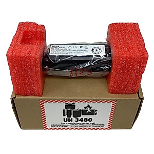 Shark ' Ninja Genuine Shark Rechargeable Li-Ion Battery XSBT250 for WV251 WANDVAC Cordless Handheld Vacuum, Clear and Black