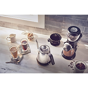 KitchenAid KEK1025SS Precision Gooseneck Electric Kettle, 1 Liter, Stainless Steel (Renewed)