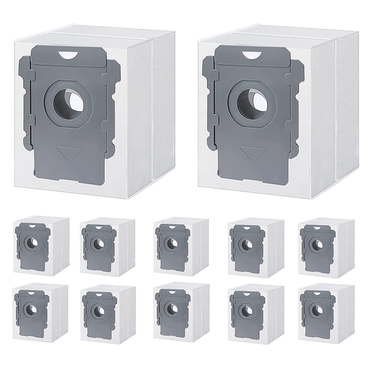 12 Pack Vacuum Bags Compatible with iRobot Roomba i & s & j Series for iRobot Roomba i3+(3550) i4+(4552) i6+(6550) i7+ i7Plus j7+(7550) i8+(8550) s9 s9+(9550)