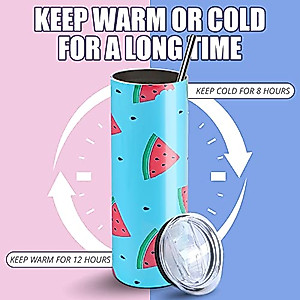 HTVRONT 20 OZ - 4 Pack - Skinny Straight - Sublimation Tumbler Blank with Sublimation Paper, Sublimation Shrink Wrap, Straw and Box