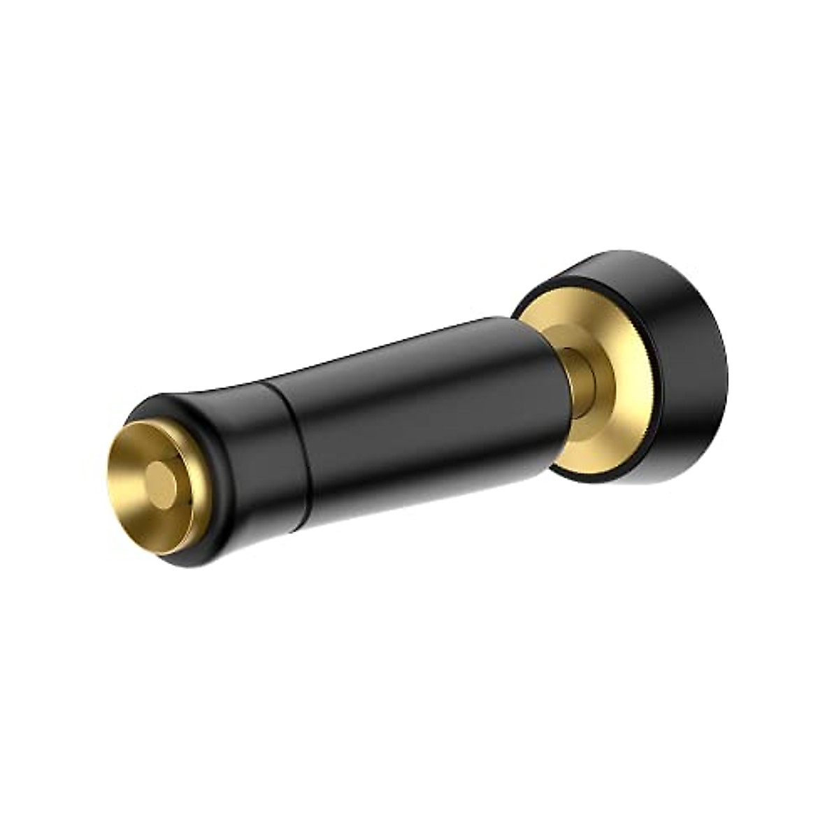 VLAY Garden Hose Simple Nozzle, Durable Water Hose Nozzle, Solid Heavy Brass, Adjustable Twist Hose Nozzle, Suitable for Garden,1Pack (8823)