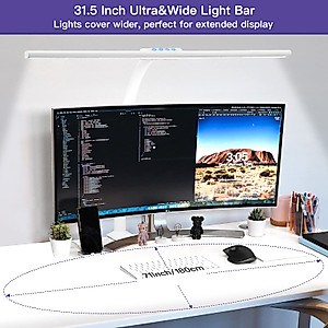 MACASA LED Desk Lamp for Home Office