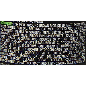 1.59-Ounce, Colorful 4 Flake Blend Food for Fishes