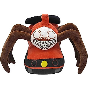 OZIF Choo Choo Charles Plush Doll Charles Toys 8.7 inch Spider Train Doll Stuffed Animals Choo Spider Plush Toys for Kids and Game Fans (Choo Spider)