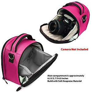 Laurel Travel Camera Bag Case For Canon EOS, 5Ds, 5Ds R, 7D Mark II, Mark 3 EF DSLR Camera