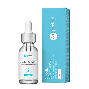 Glycolic Acid 50% Gel Peel - Enhanced with Retinol & Green Tea Extract (Professional Skin Peel)1 ounce