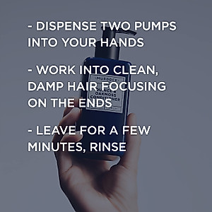 Murdock London Quince & Oakmoss Conditioner | Strengthens & Repairs Hair from Within | All Hair Types | Made in England | 8.5 oz