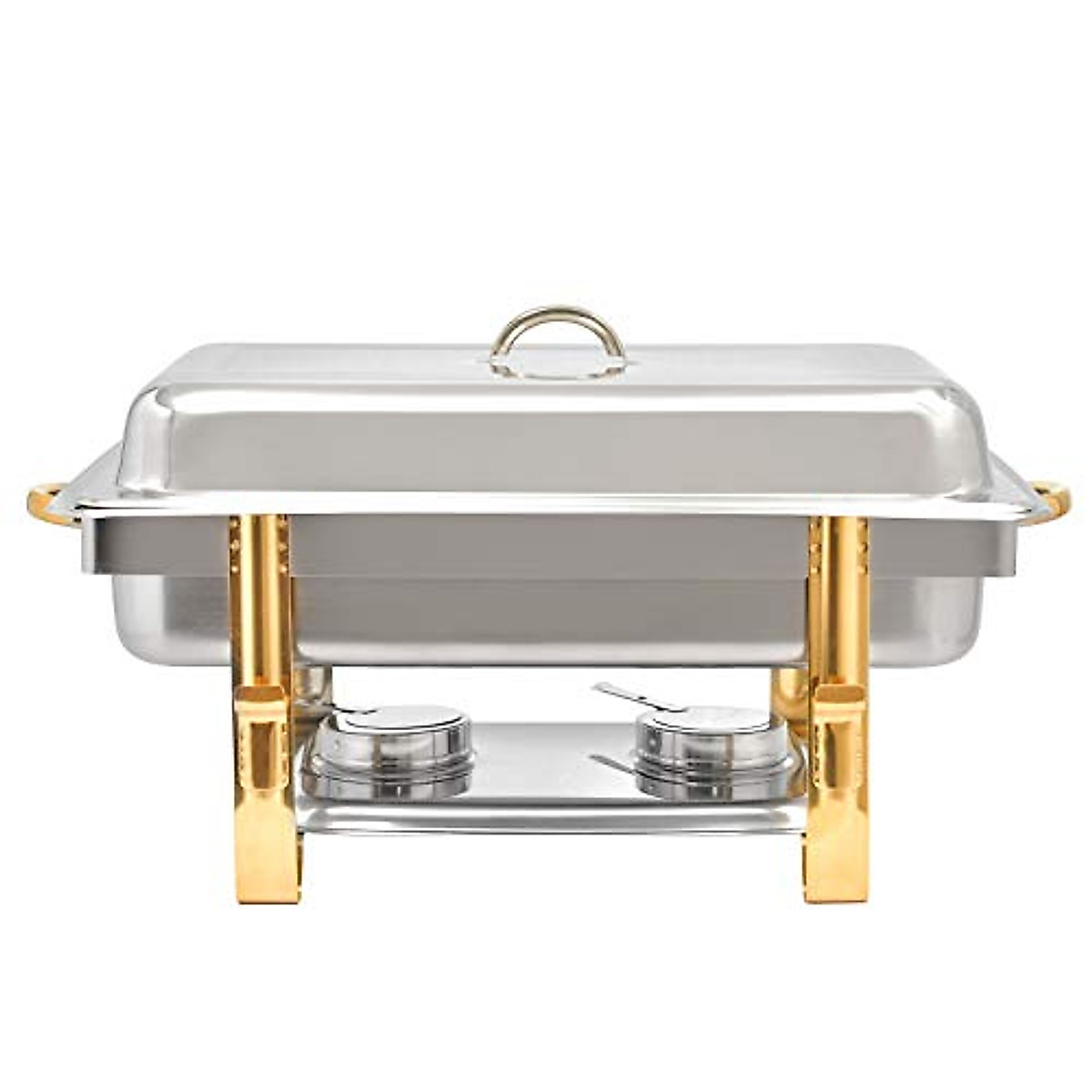 Chafing Dish Buffet Set, 9L Stainless Steel Buffet Servers and Warmers for Party Catering, Chafer Set with Water Pan, Chafing Fuel Holder