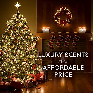 Glade Candle Crisp Cranberry Champagne, Fragrance Candle Infused with Essential Oils, Air Freshener Candle, 3-Wick Candle, 6.8 Oz