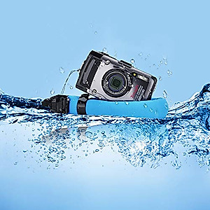 JJC Waterproof Camera Float Strap Cell Phone Float Strap Compatible with Olympus TG-6 TG-5 TG-4 Nikon W300 W100 Canon D30 Fuji XP140 XP130 XP90 XP80 & Smartphone Cell Phone Inside Waterproof Case