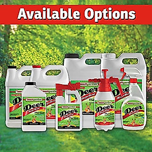I Must Garden Deer Repellent [2 Pack: Mint Scent + Spice Scent] - Natural Deer Spray for Gardens & Plants – Two 32oz RTU Bottles