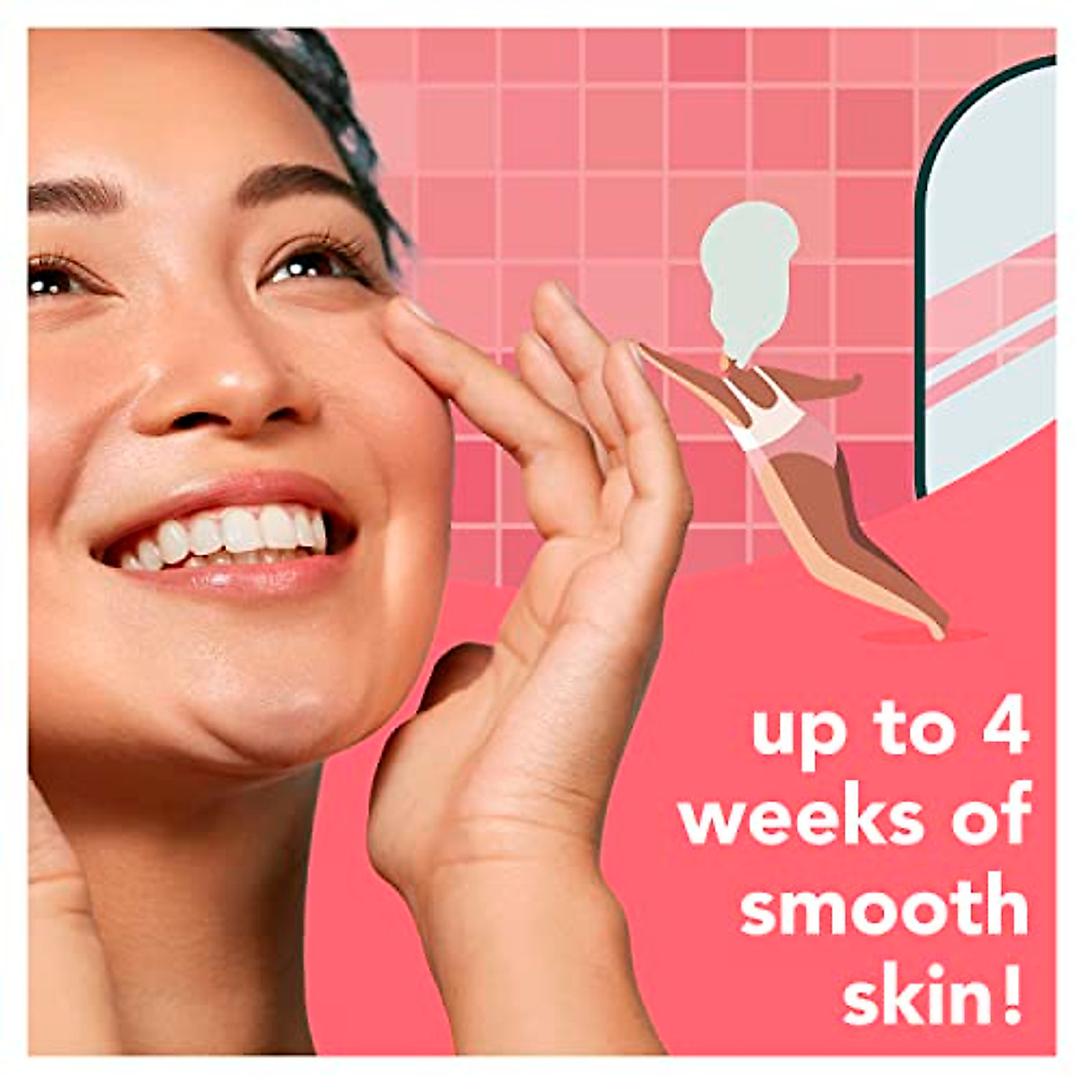 JOY Glee Face Wax Strips Hair Removal - 24 Strips