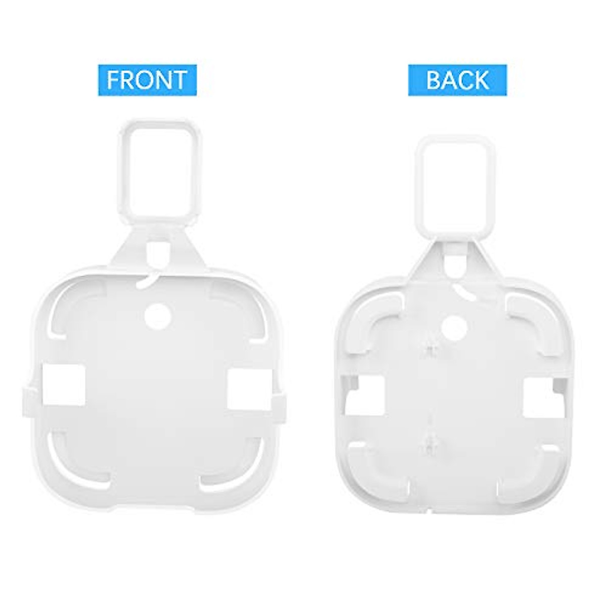 Wall Mount for eero Pro 6, Space-Saving Outlet Mount for eero Pro 6 Tri-Band mesh Wi-Fi 6 for Wide WiFi Coverage and Cord Arrangement(2 Pack)
