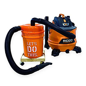 Dustopper High Efficiency Dust Separator, 12 in. dia, with 2.5 in hose, 36 in. long