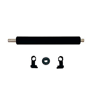 105934-034 Platen Roller with Bearings and Gear Compatible for Zebra GK420D GX420D GK430D GX430D ZP450 ZP500 ZP505 ZP550 Thermal Label Printer