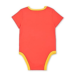 WARNER BROS’ Harry Potter 3 Pack Short Sleeve Creeper Bundle for Boys, Baby’s Bodysuit Set, Size 6M