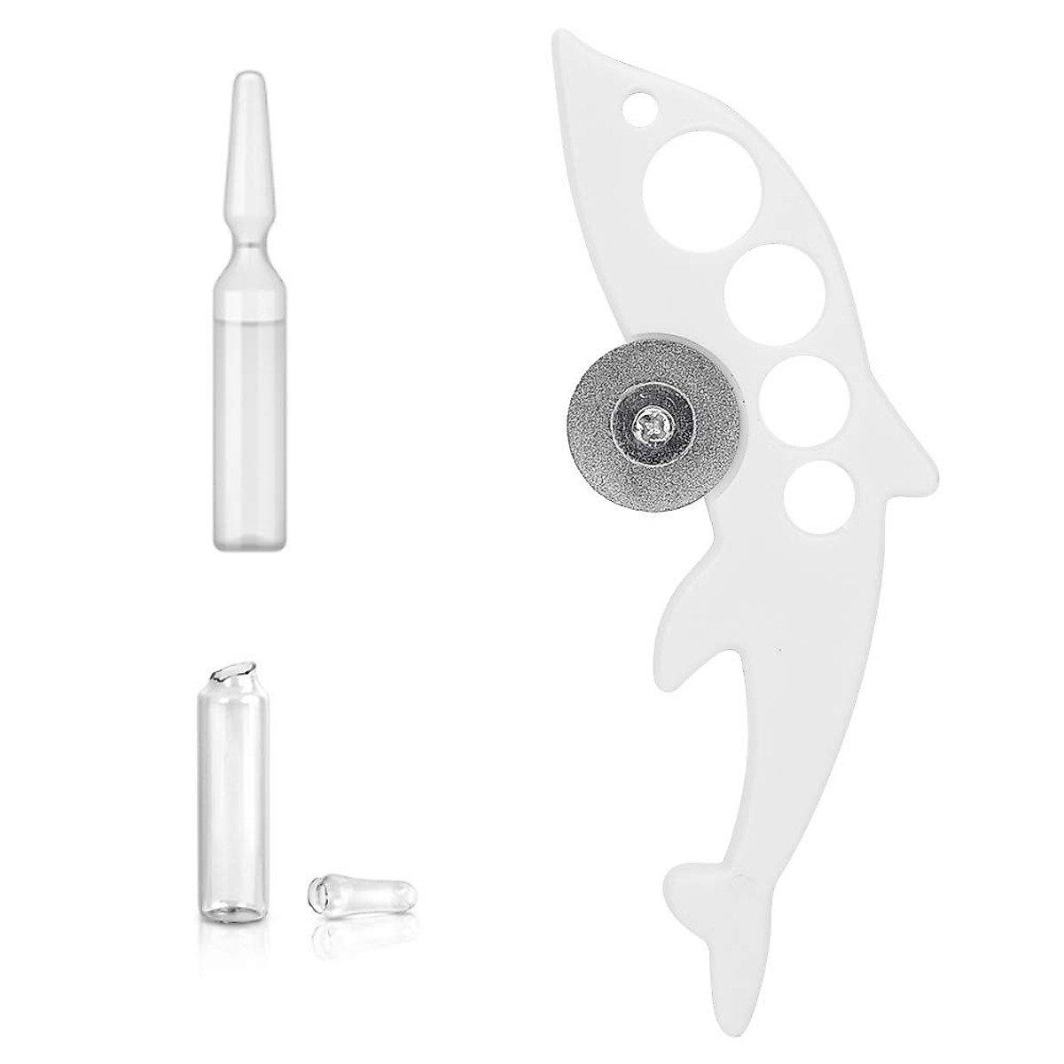 Ampoule Bottle Opener,Fish Shape Glass Ampoule Bottle Opener,Ampule Breakers Cutting Device Convenient For Operation And Labor-saving