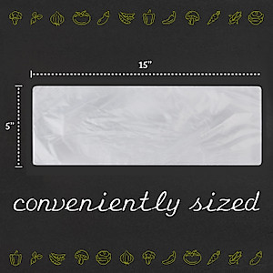 Disposable Heat Resistant Cooking Bags – Multi-Use BPA-Free Plastic Food Bags Good For Poultry & Vegetables. For Cooking, Reheating, Microwave, Roasting, & Defrosting,– 50 Pack