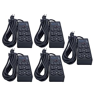 Furman SS6B 6 Plug Surge Protector (5 Pack)