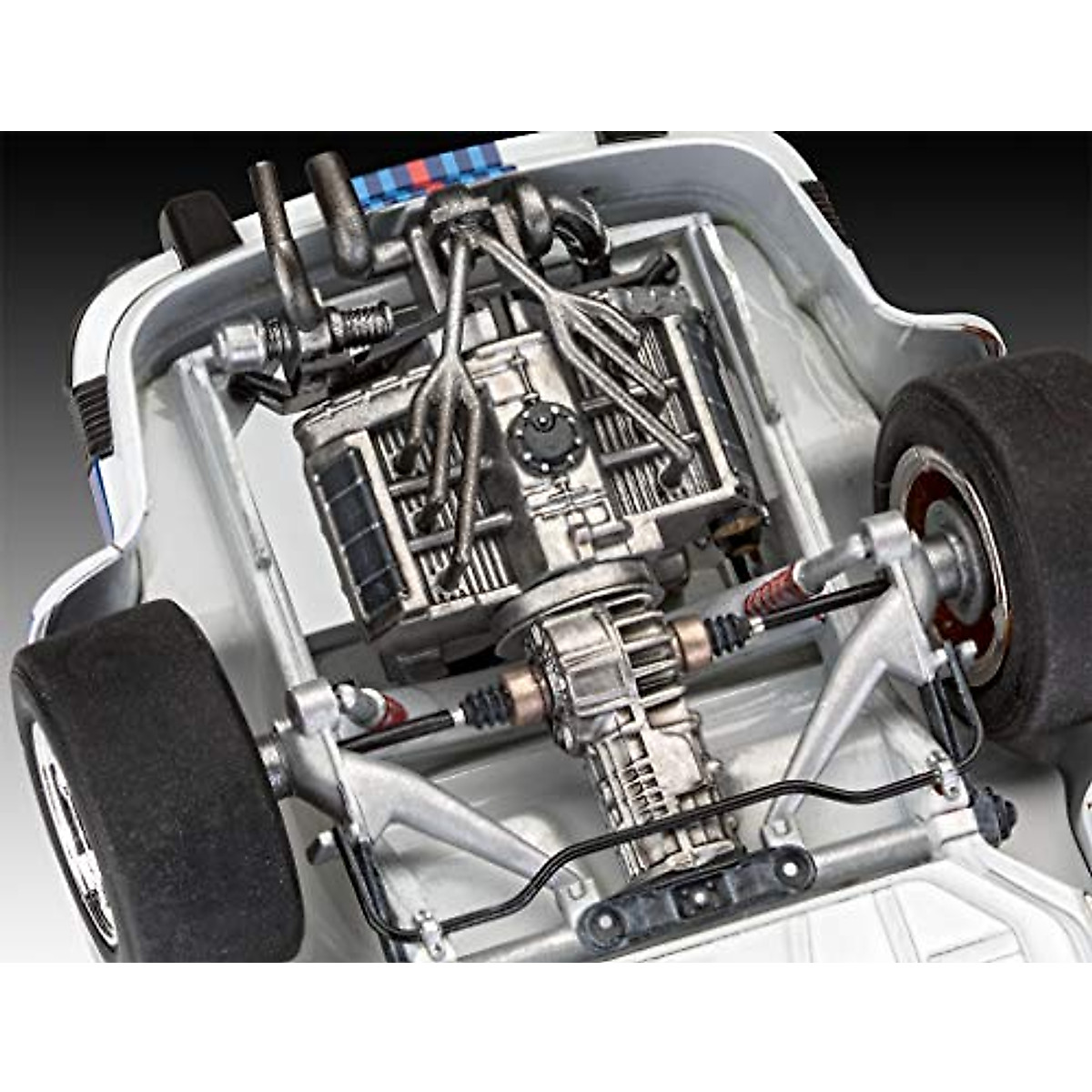 Revell RV07685 07685 7685 1:24 Porsche 934 RSR 'Martini Racing' Plastic Model Kit, Various, 1/24